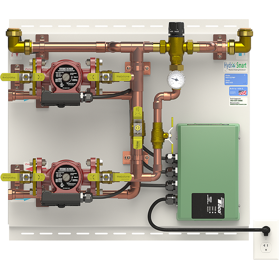 Zone by Pump Zone Panels - 2 Water Delivery Temperature – Hydro-Smart