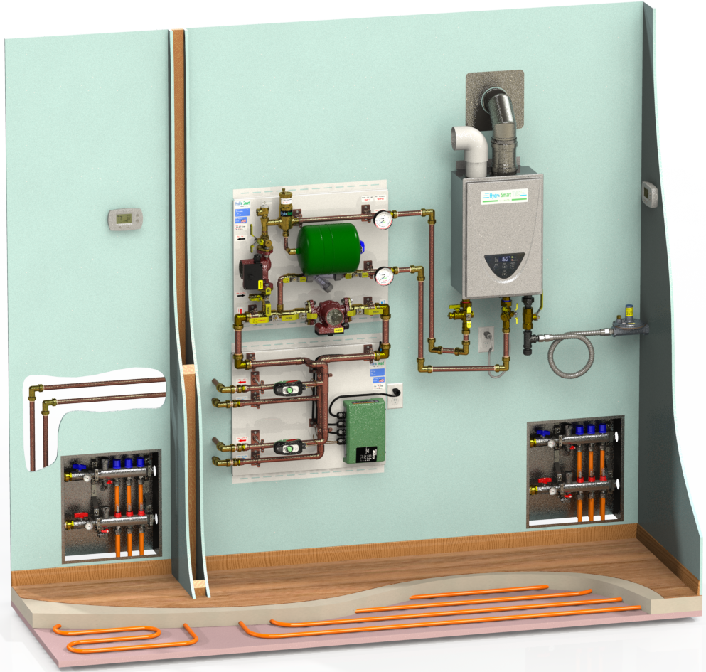 HSPS120MZL Master Panel for HS115Plus Gas Boiler – Hydro-Smart