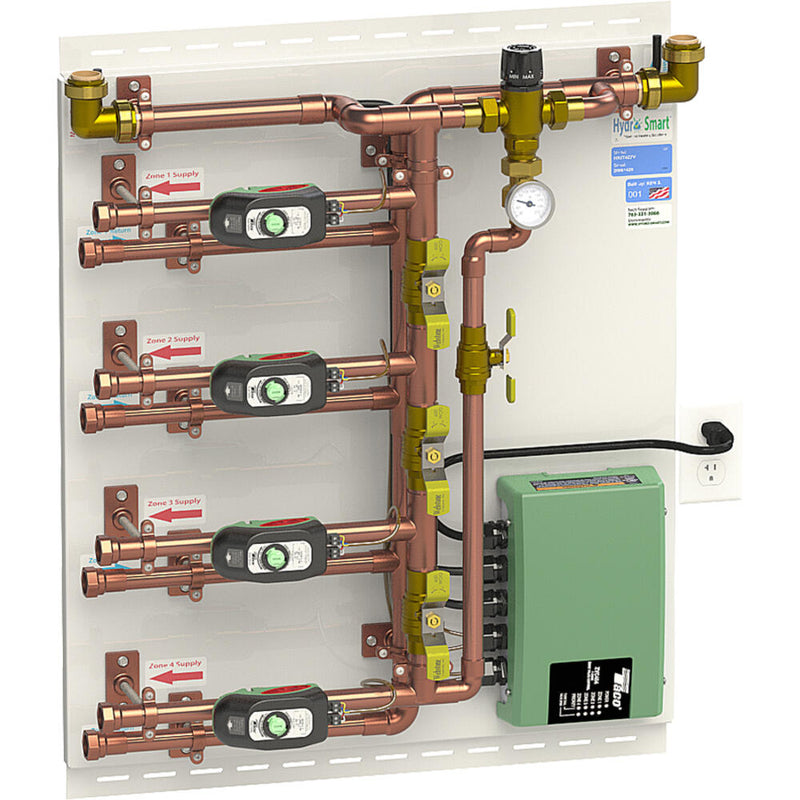 HSPS120MZH - Zone by Valve Master Panel – Hydro-Smart