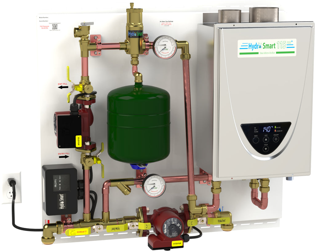 HS115Plus Boiler Pro Panel 120HT One Zone – Hydro-Smart