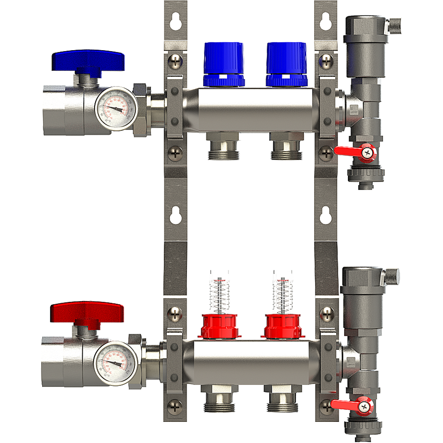 2 Position Manifold Assembly w/ 1/2" Fittings – Hydro-Smart