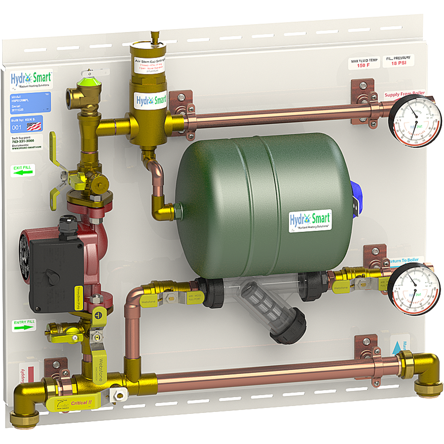 HSPS120MPL - Zone By Pump Master Panel – Hydro-Smart