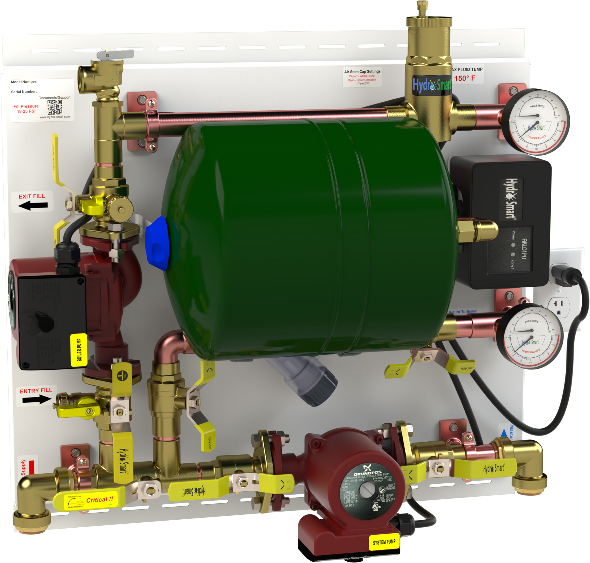 HSPS190LT - One Zone Master Panel – Hydro-Smart