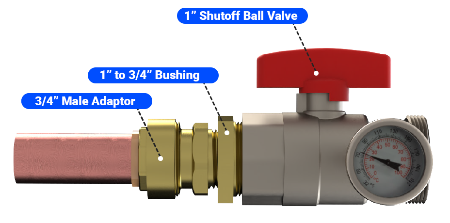 1" Bushing – Hydro-Smart